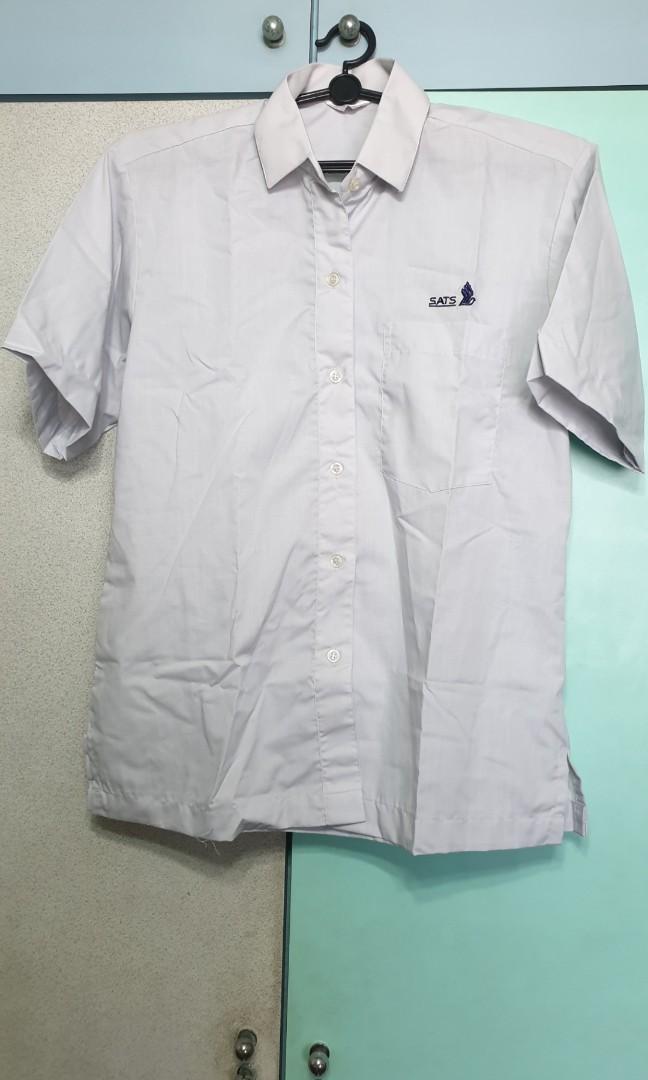 SATS Uniform, Men's Fashion, Tops & Sets, Formal Shirts on Carousell