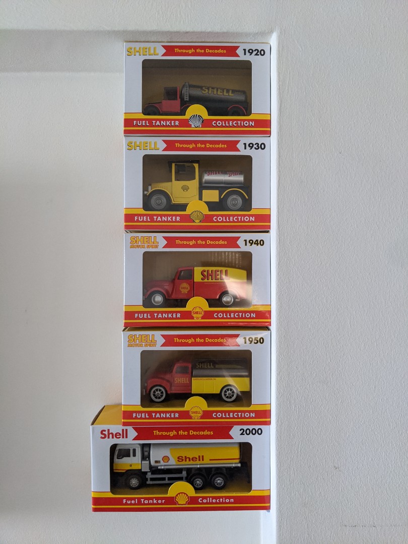 Shell Petrol Collectible Fuel Tanker Trucks Vehicles ' through the ...