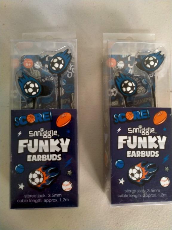 Smiggle-Explore Funky Earbuds, Audio, Earphones on Carousell