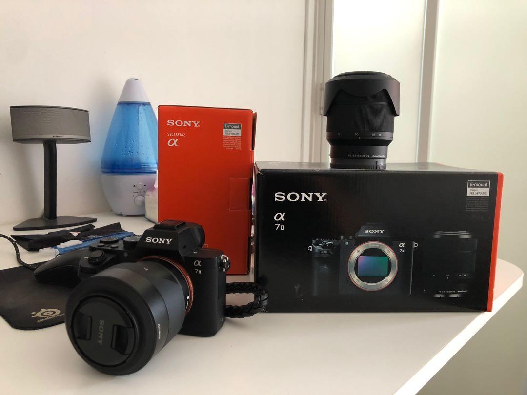 Sony A72 full set with 55mm f1.8 zeiss lens, Photography, Cameras on ...