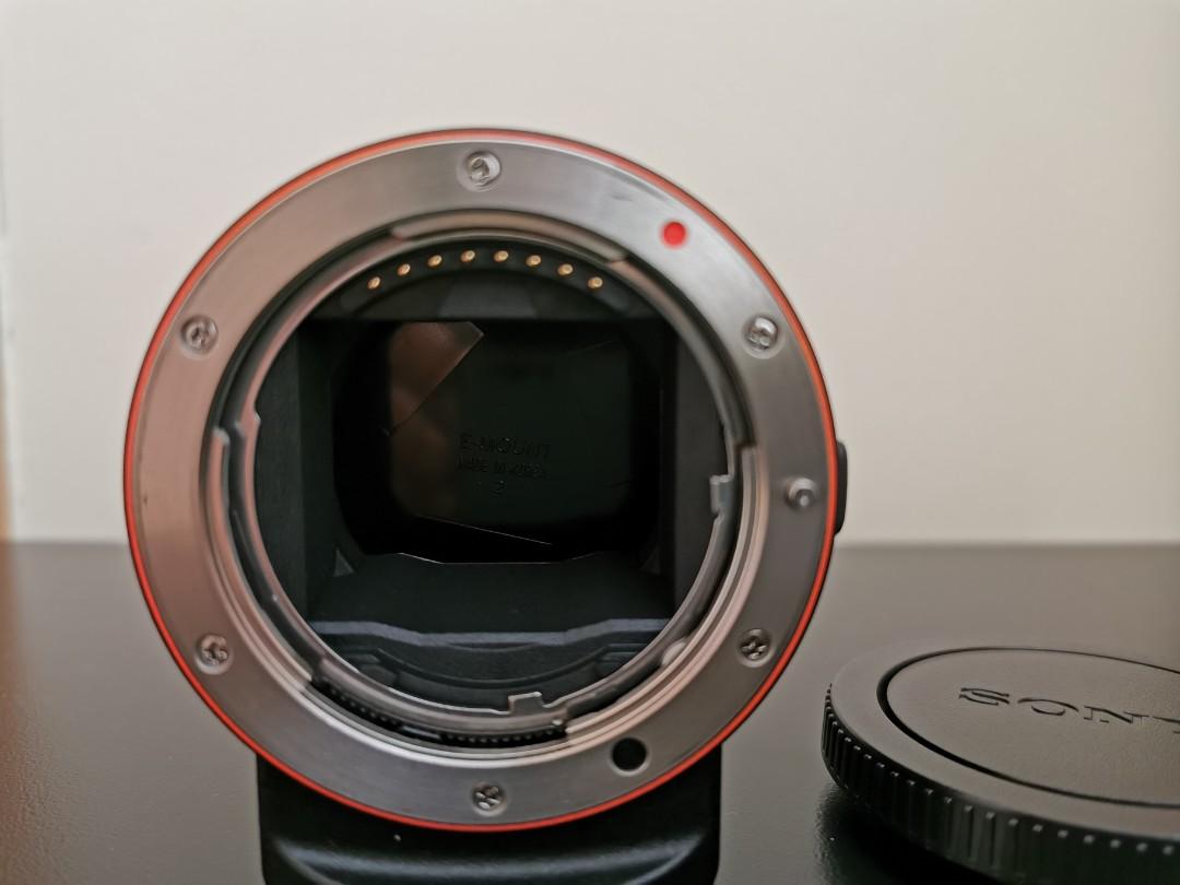 Sony LA-EA3 Adapter, Photography, Cameras on Carousell