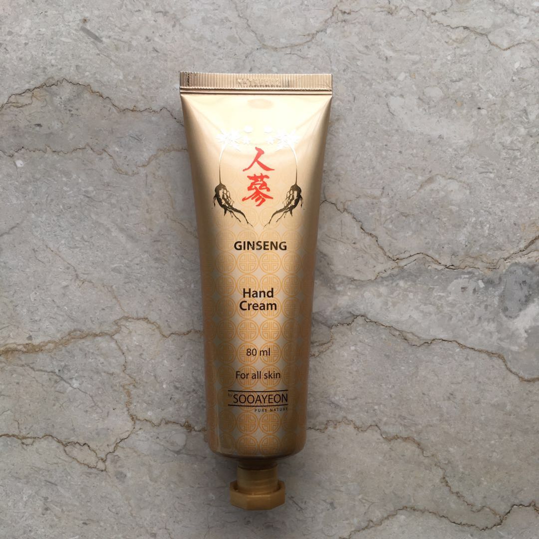 Sooayeon ginseng hand cream, Beauty & Personal Care, Bath & Body, Body ...