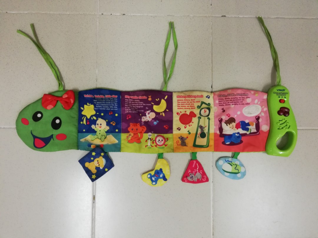 Vtech nursery rhyme caterpillar, Babies & Kids, Infant Playtime on ...