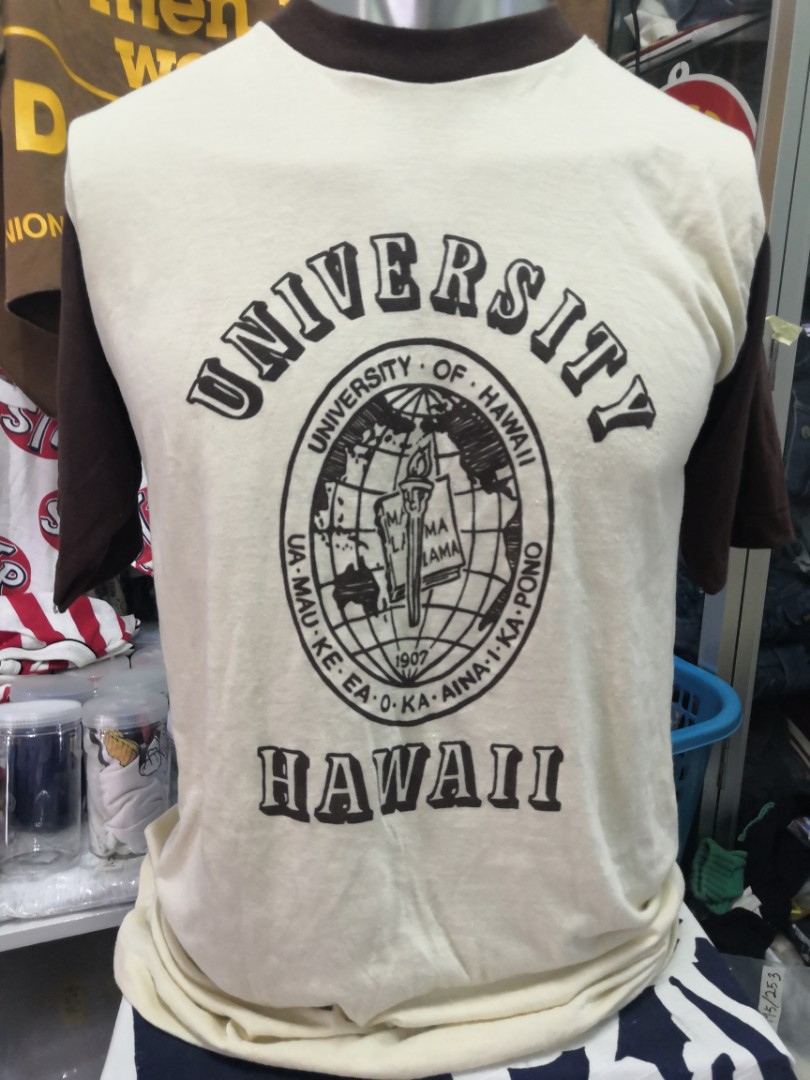 Vtg hawaii 70s kain polyster 100, Men's Fashion, Tops & Sets, Tshirts ...