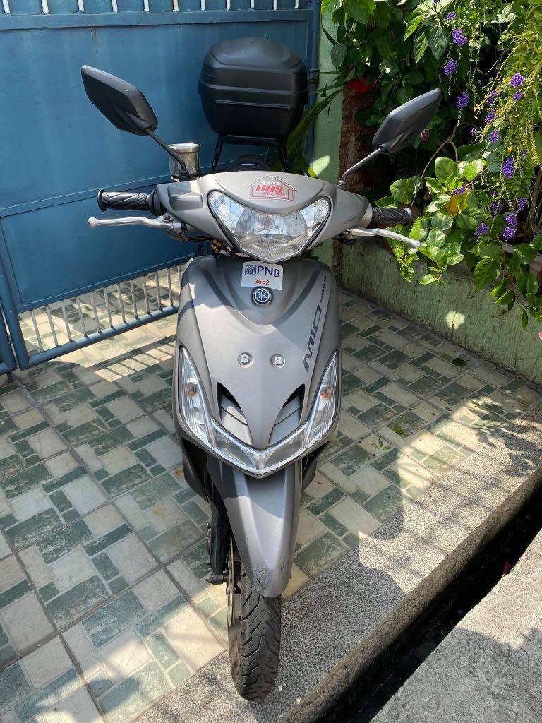 Yamaha Mio Sporty Matte Gray with Original Givi Box(2017 model ...