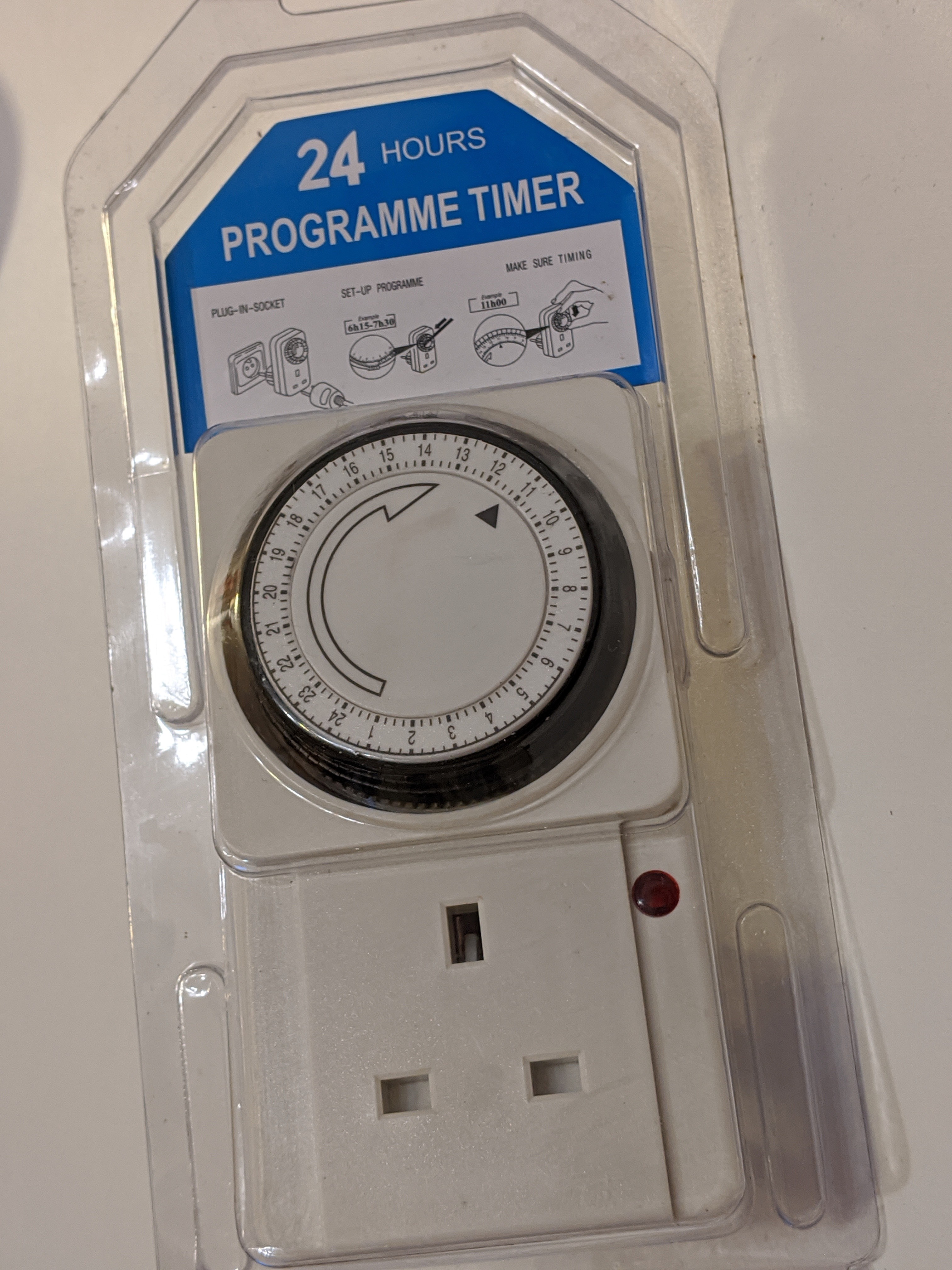 插頭計時器 24 Hours Programme Timer, 其他, 其他 - Carousell