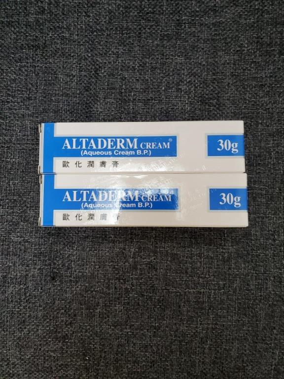 歐化潤膚膏 ALTADERM cream (Aqueous Cream BP) 30g x 1支（2022年9月到期）, 美容＆個人護理 ...