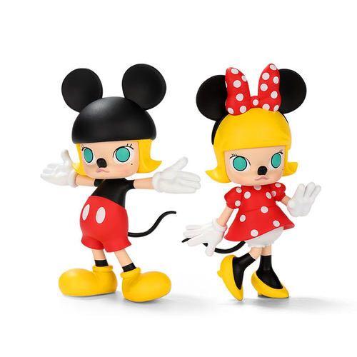 全新有盒 Disney Mickey Minnie Mouse Molly 茉莉 女孩 figure, 興趣及遊戲, 玩具 & 遊戲類 ...