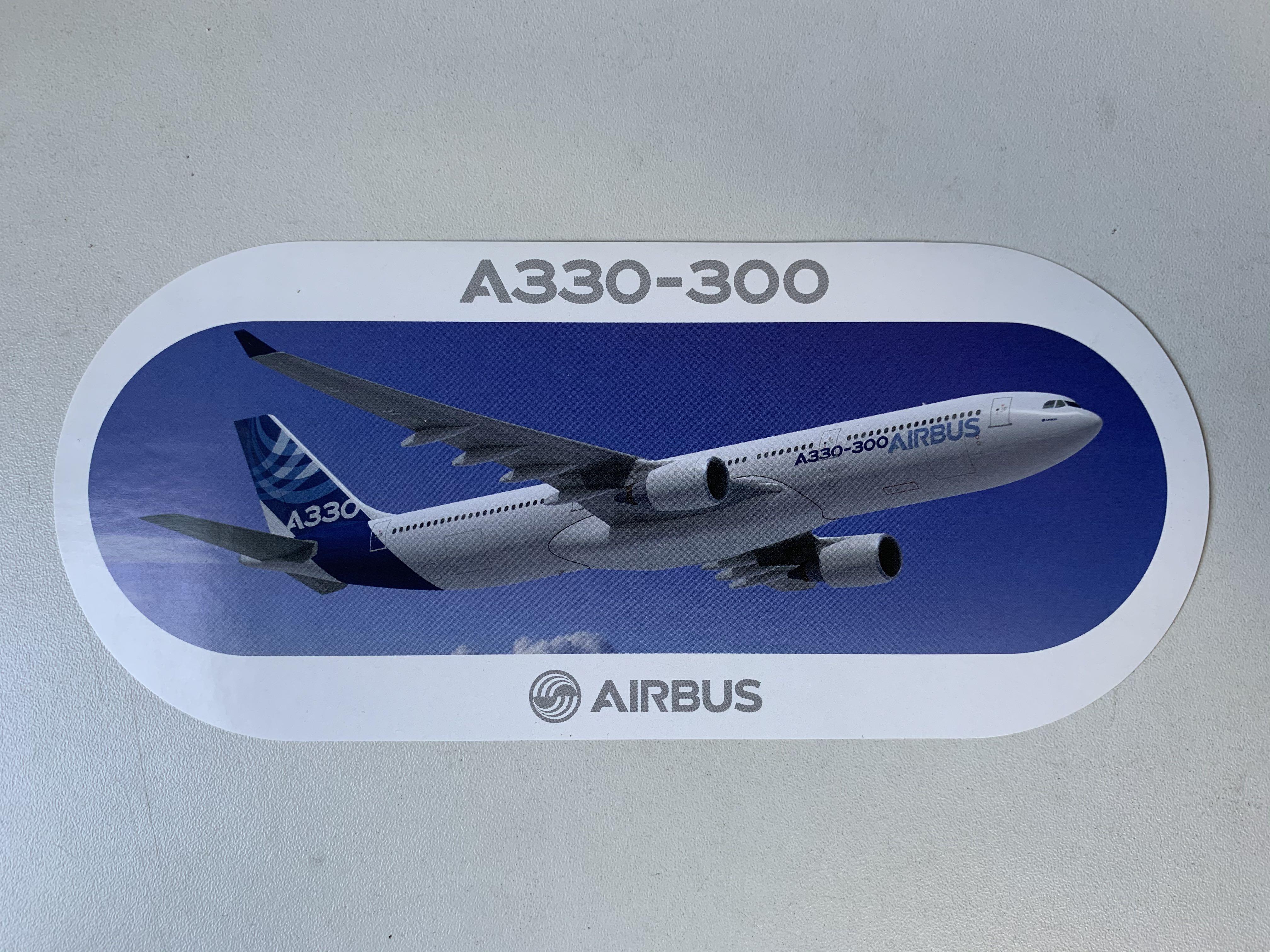 Airbus A330-300 sticker, Hobbies & Toys, Stationery & Craft, Craft ...
