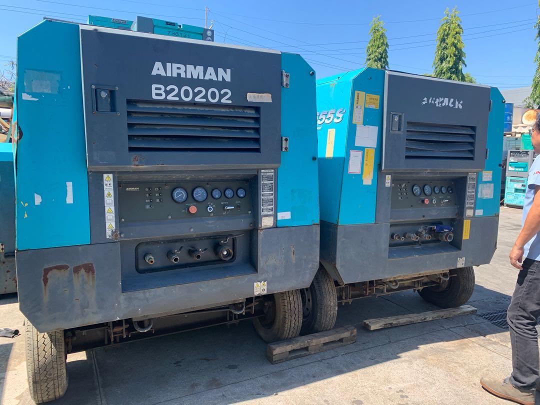 Airman Compressor 655 cfm, Commercial & Industrial, Construction Tools ...