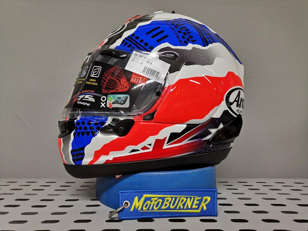 Arai helmets RX7X Doohan, Motorcycles, Motorcycle Apparel on Carousell