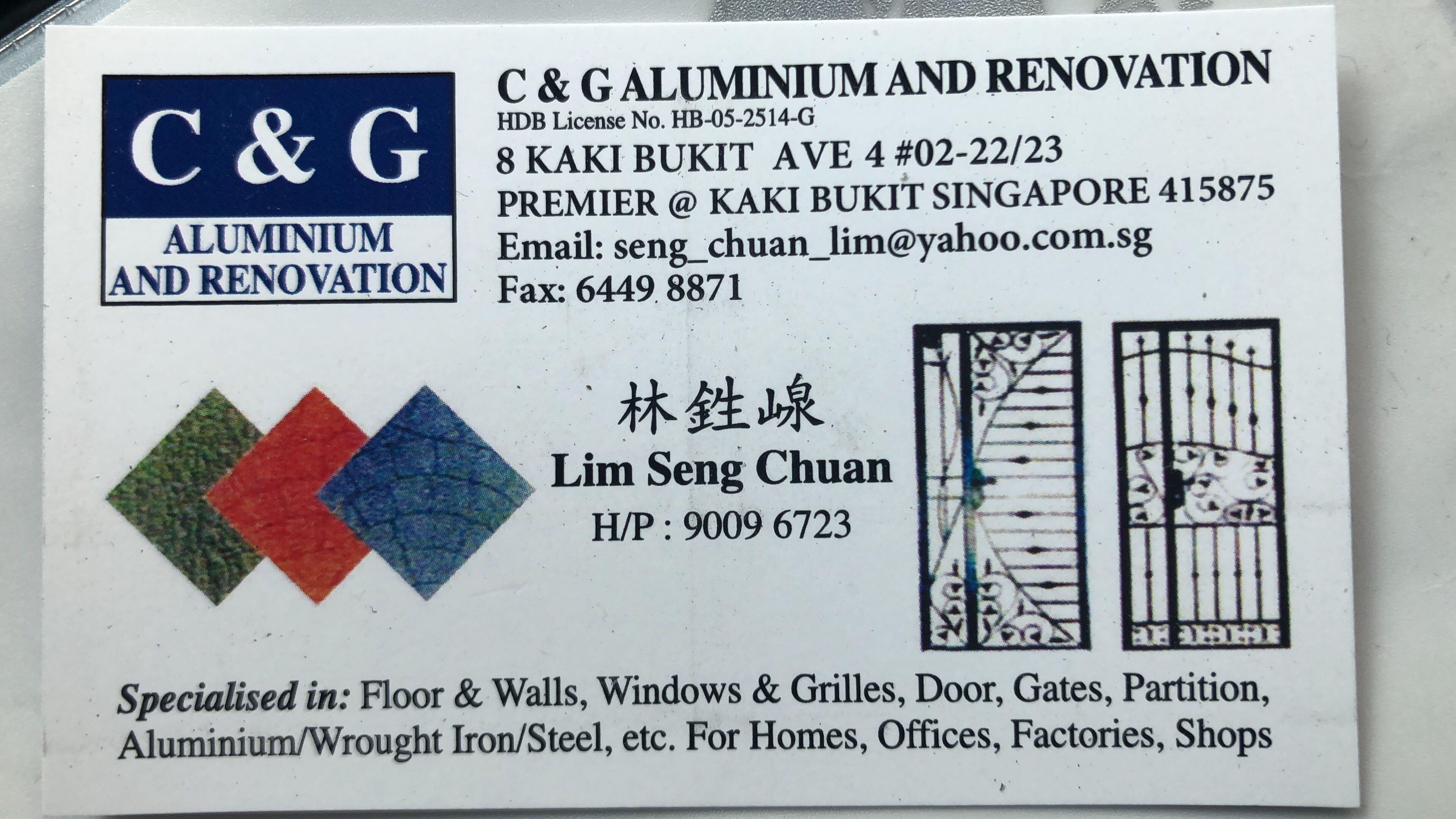 BTO WINDOW AND GRILLE PROMOTION, Home Services, Renovations, Aluminium ...