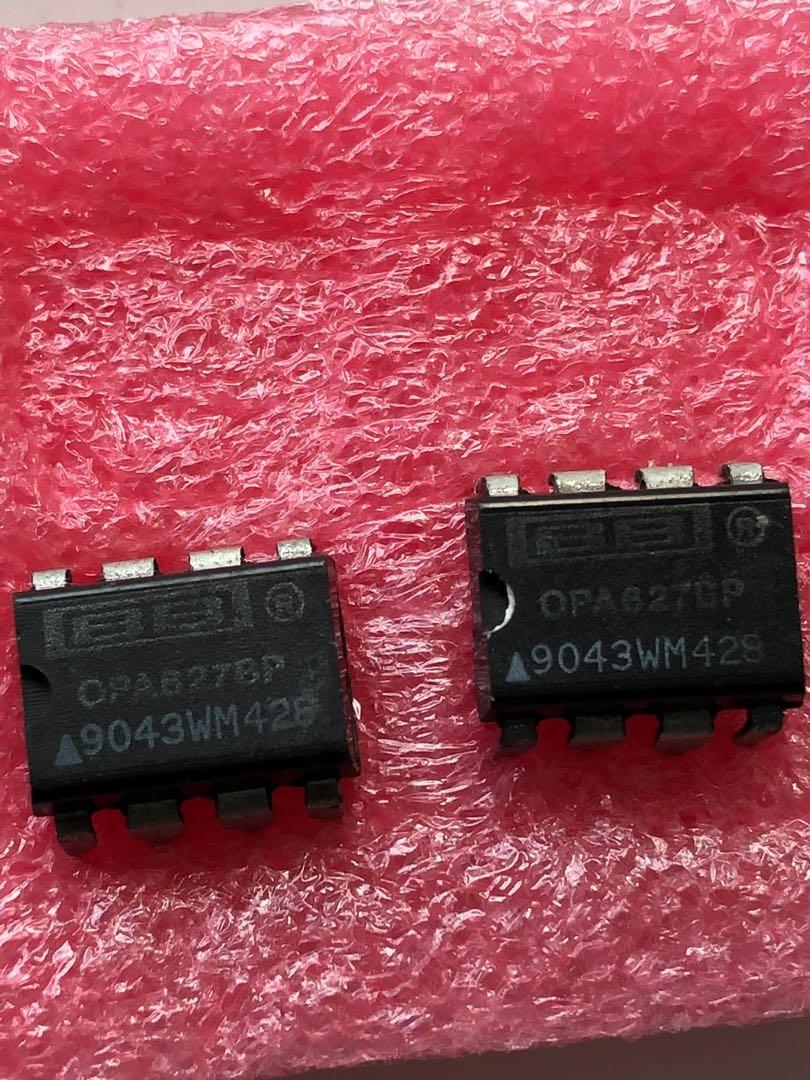 Burr Brown OPA627 Op Amp, Audio, Other Audio Equipment on Carousell