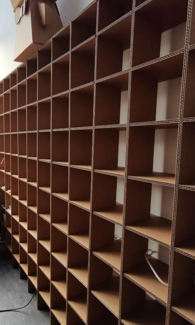 Cardboard Rack, Furniture & Home Living, Home Improvement ...