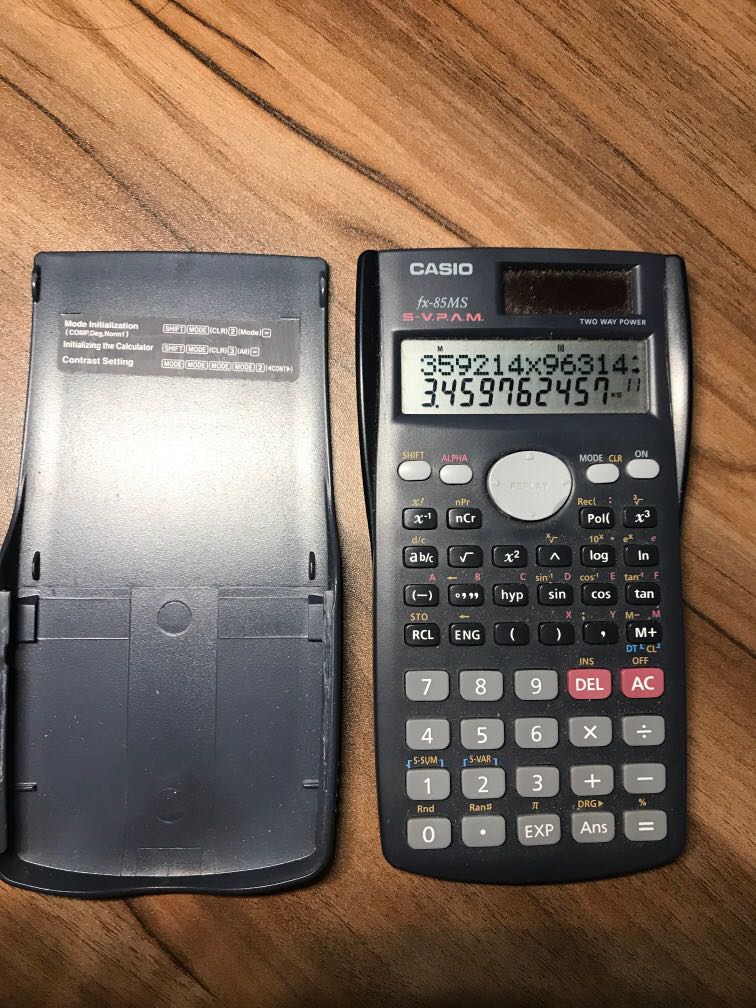 Casio Fx-85MS Scientific Calculator, Books & Stationery, Stationery on ...