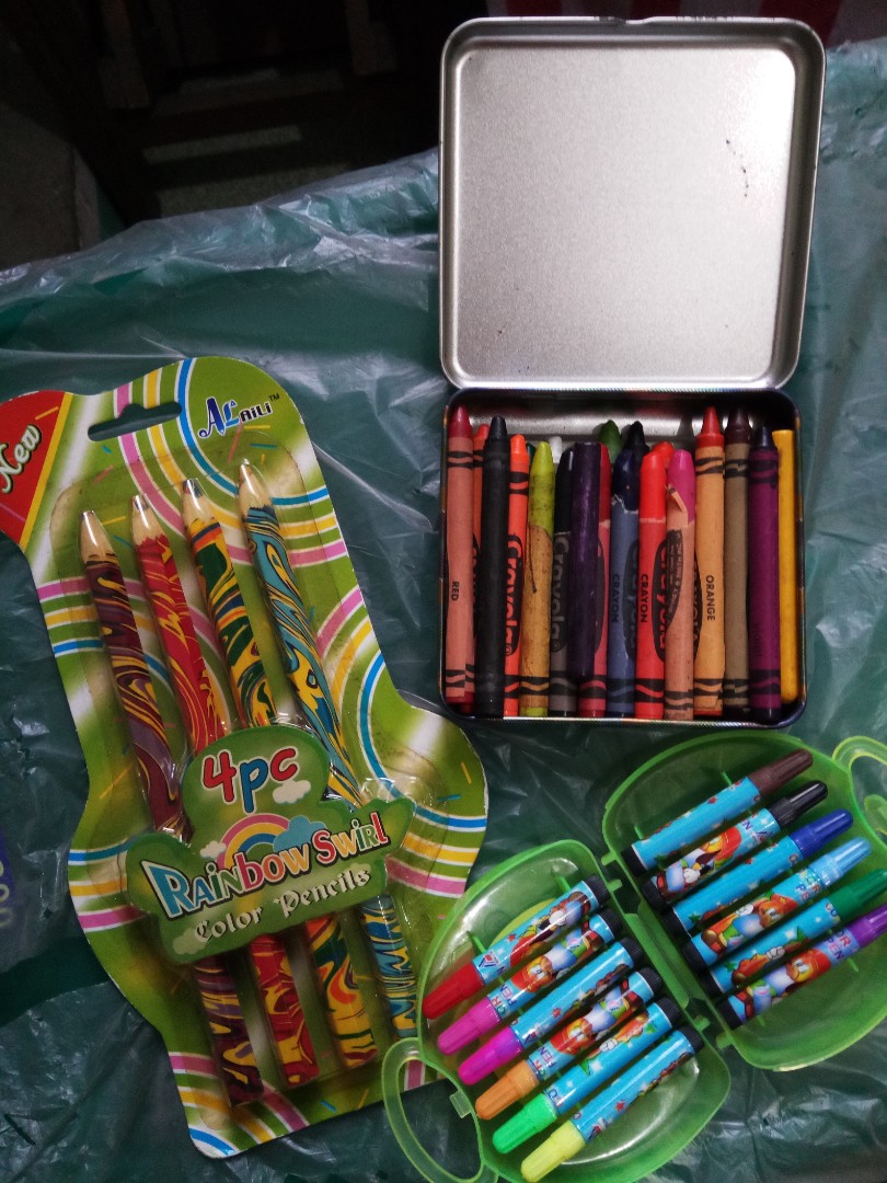 Coloring materials, Hobbies & Toys, Stationary & Craft, Craft Supplies ...