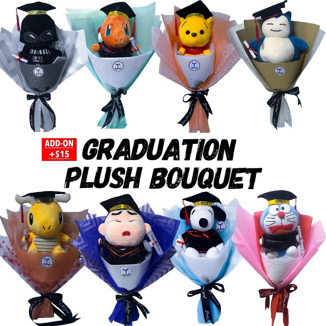 Doraemon Graduation Plush Gift Set, Hobbies & Toys, Toys & Games on ...