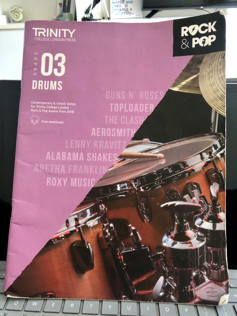 Drums Grade 1 & 3 Rock & Pop Trinity College London, Hobbies & Toys ...