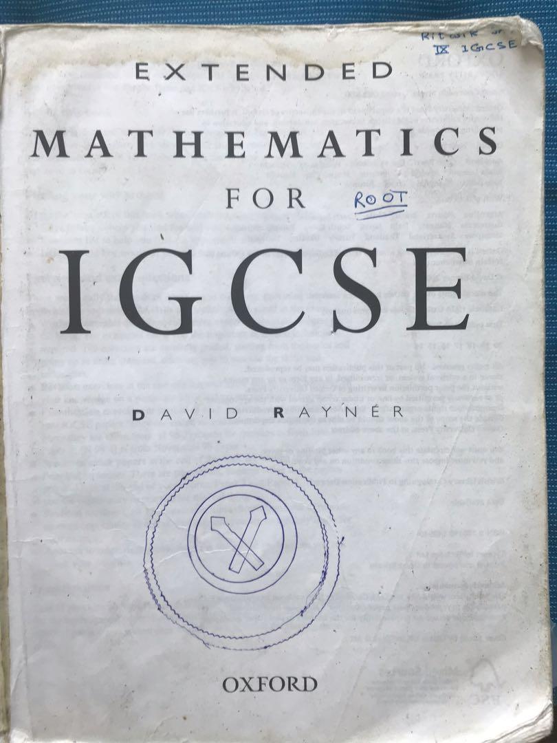 Extended Mathematics for IGCSE, Hobbies & Toys, Books & Magazines ...