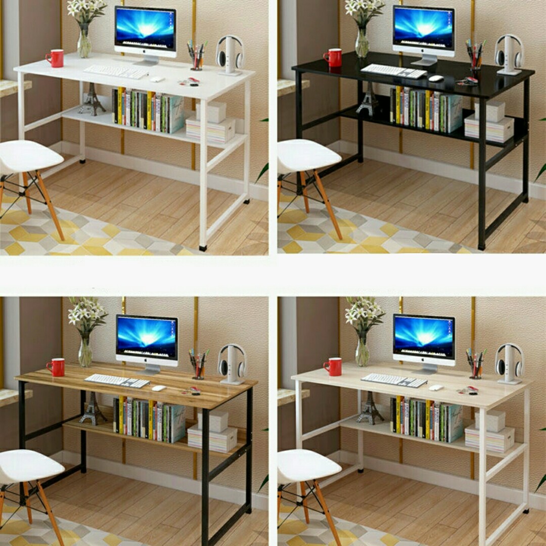 Free Delivery Study Table with Rack, Furniture & Home Living, Furniture ...