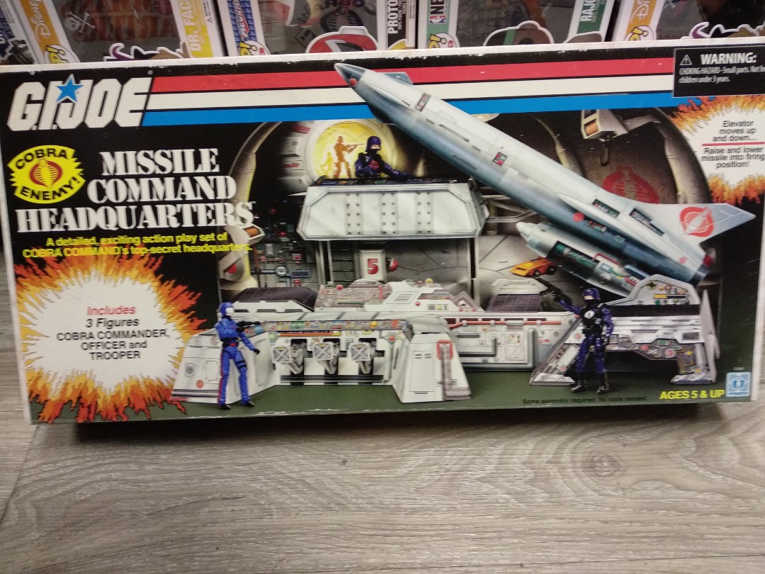GI Joe Missile Command Headquarters, 興趣及遊戲, 玩具 & 遊戲類 - Carousell