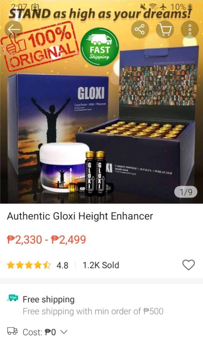Gloxi Height Enhancer on Carousell