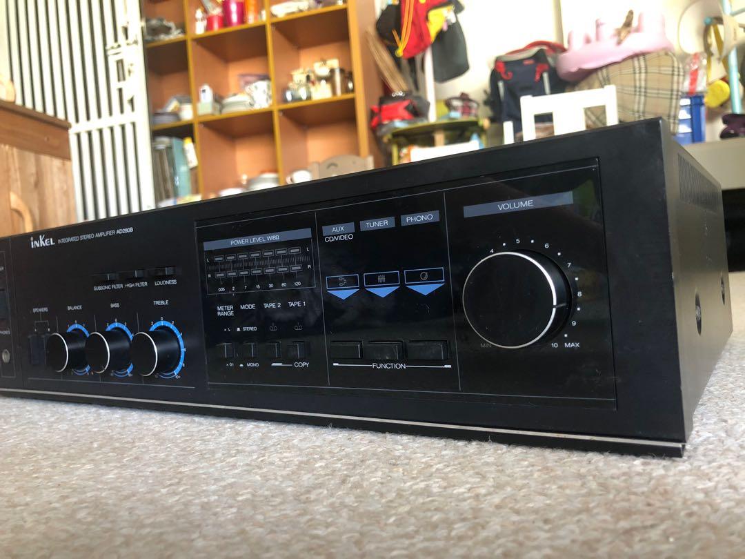 Inkel integrated stereo amplifier AD280B, Elektronik, Lainnya di Carousell