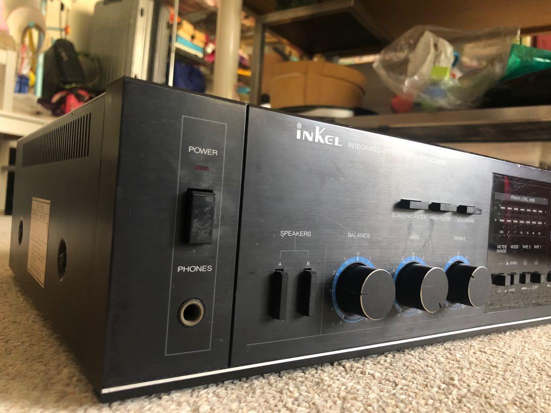 Inkel integrated stereo amplifier AD280B, Elektronik, Lainnya di Carousell