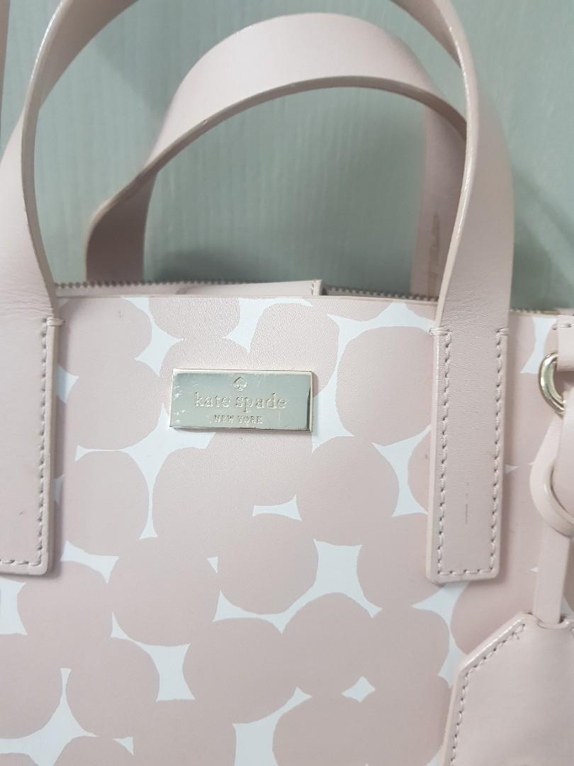Kate Spade Baby Pink, Luxury, Bags & Wallets on Carousell
