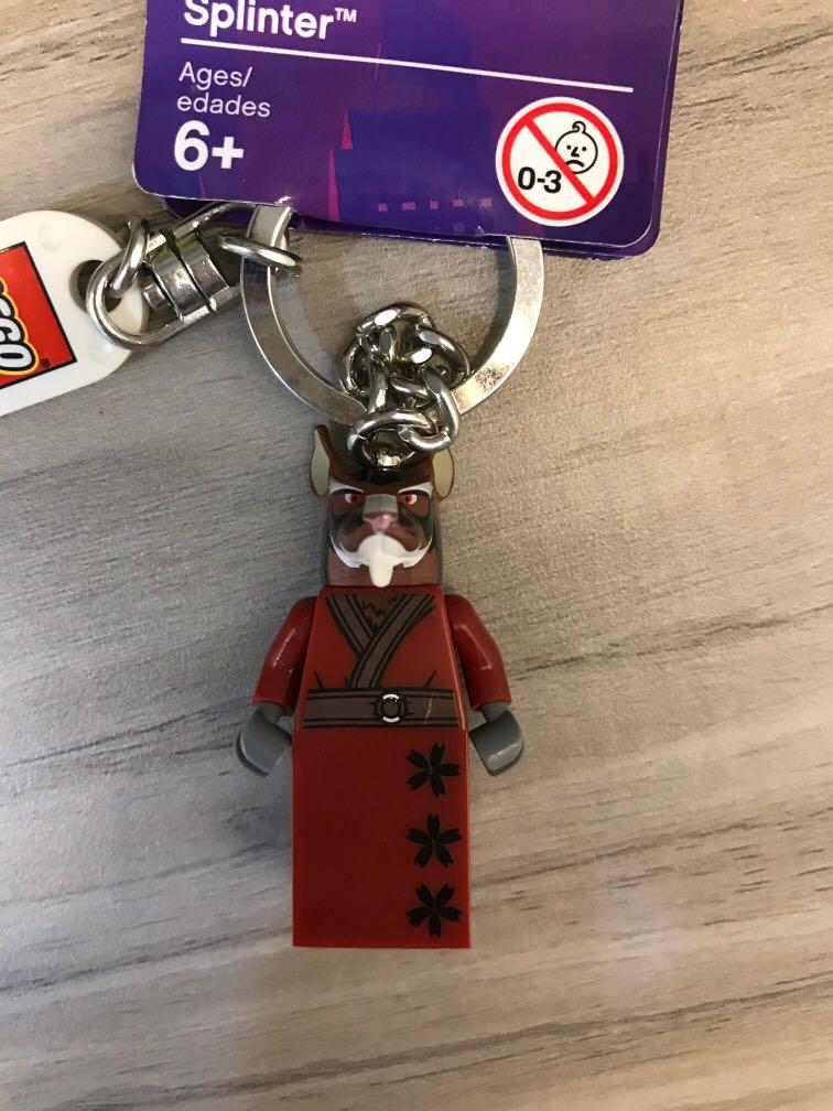 Lego Keychain TMNT Splinter, Hobbies & Toys, Toys & Games on Carousell