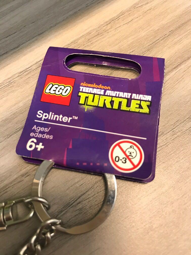 Lego Keychain TMNT Splinter, Hobbies & Toys, Toys & Games on Carousell