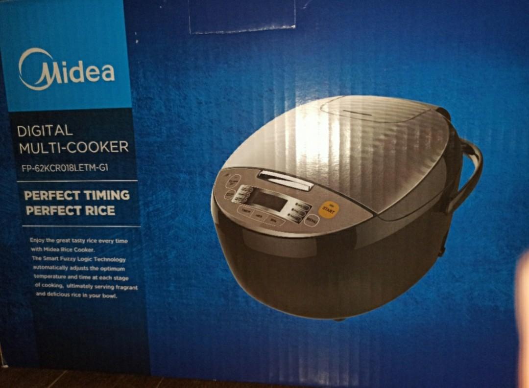Midea 1.8L digital rice cooker, Furniture & Home Living, Kitchenware ...