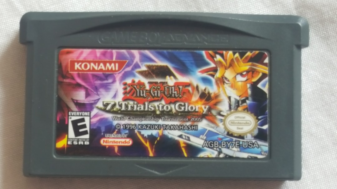 Nintendo Game Boy Advance Yu-Gi-Oh! 7 Trials To Glory, Video Gaming ...