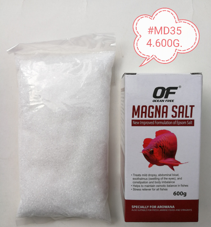 Ocean Free Magna Salt Aquarium Fish Arowana 600gram, Pet Supplies ...