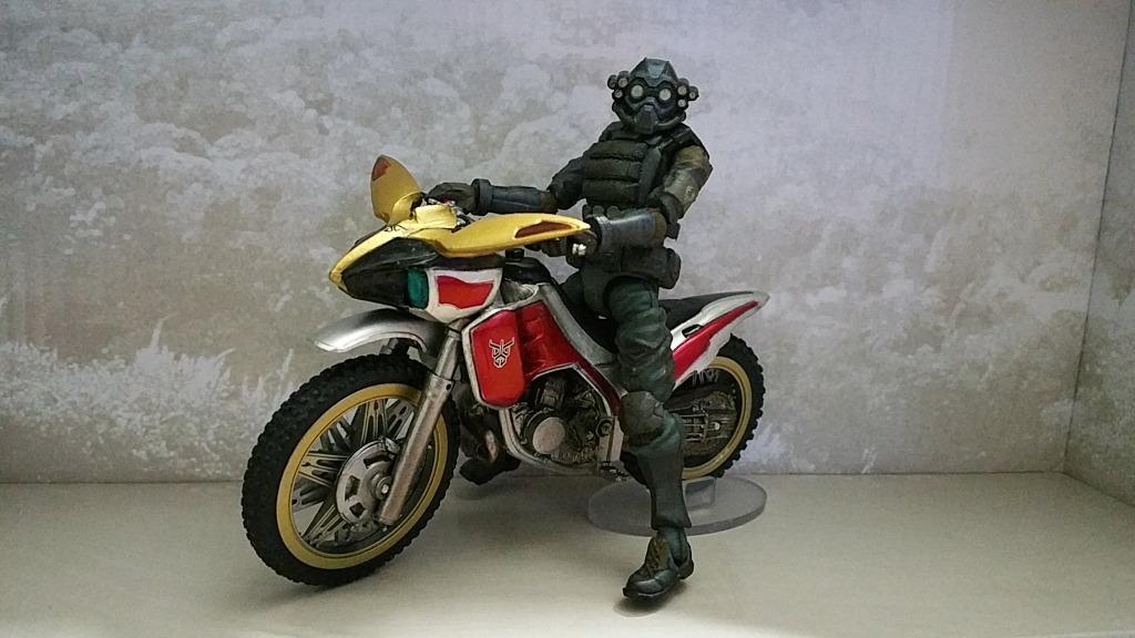 S.I.C SIC Kiwami Ultimate Soul - Kamen Rider Kuuga Bike - Trychaser 2000 (1/18 Scale) Agito Faiz ...
