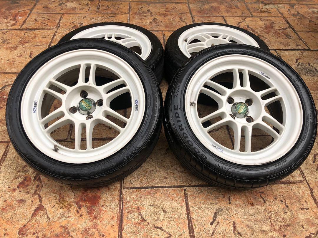 Sport Rim Enkei RPF1 16 PCD100, Auto Accessories on Carousell