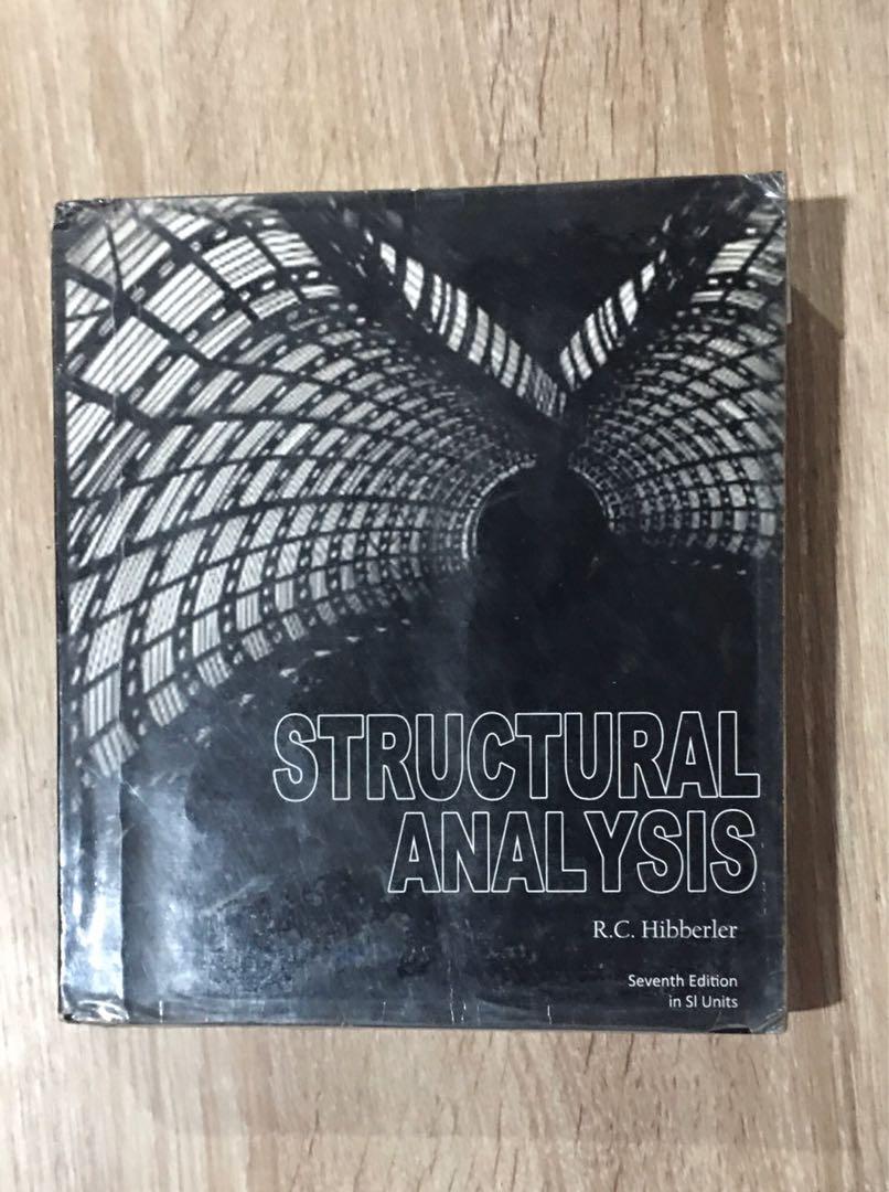 Structural Analysis 7th Edition in SI Units by R.C. Hibbeler, Hobbies ...