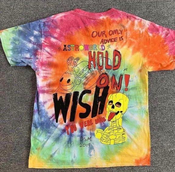 Travis Scott - Astroworld world tour merch (Authentic), Men's Fashion ...