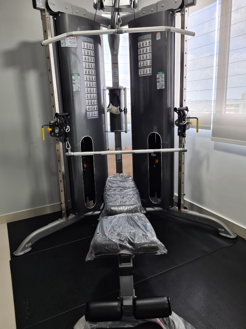 Tuff Stuff Evolution Corner Multi Functional Trainer Cable Machine ...