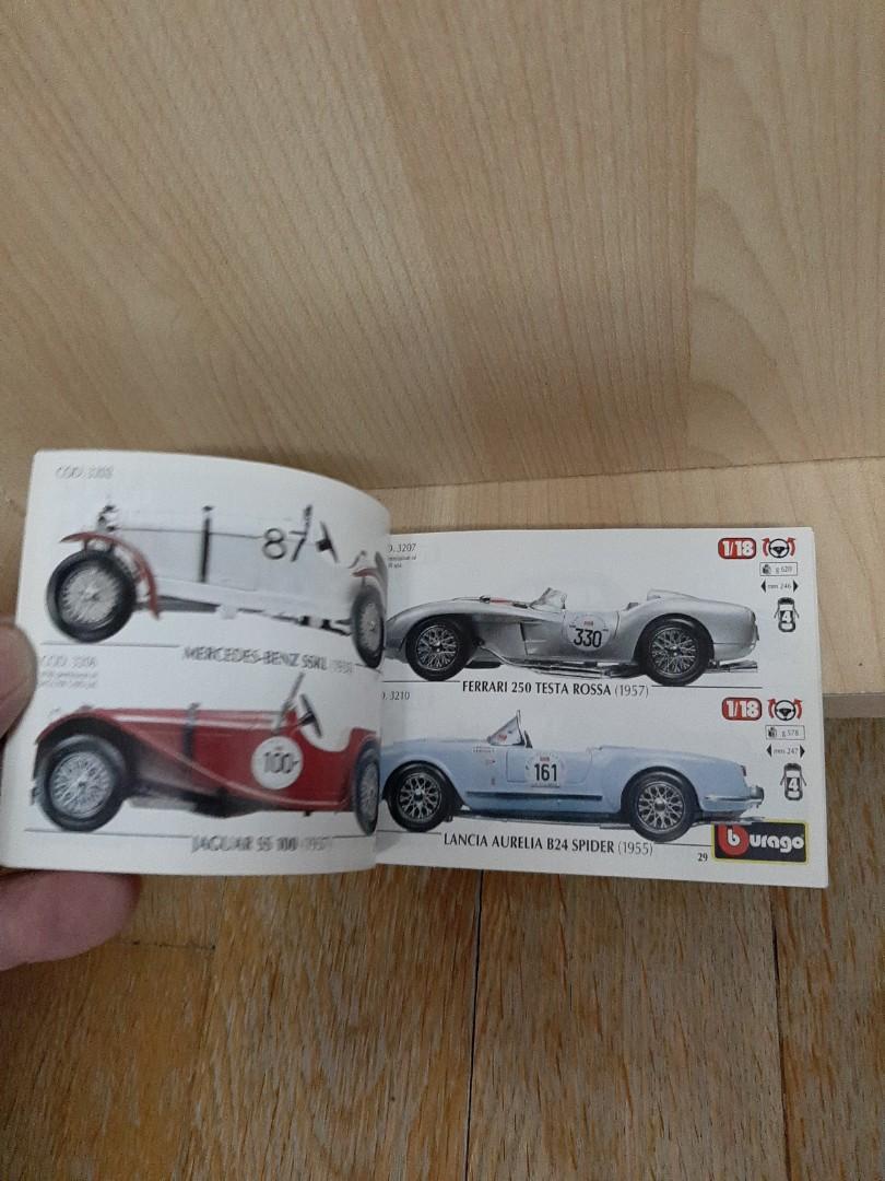 Vintage BBURAGO Catalog 96,97,98,99,2000,2001, Hobbies & Toys ...