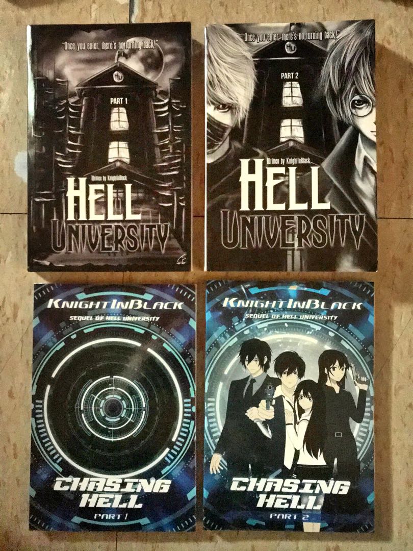 Wattpad Hell University 1&2 Chasing Hell 1&2, Hobbies & Toys, Books & Magazines, Children's ...