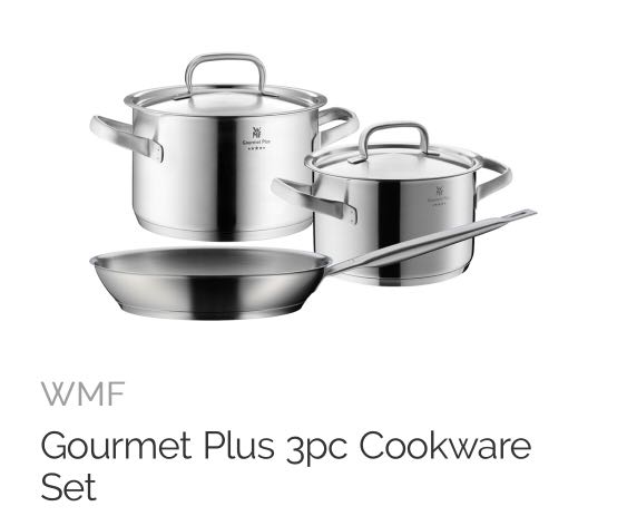 WMF pot set, Furniture & Home Living, Kitchenware & Tableware, Cookware ...