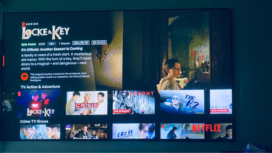 4K WeMax Projector + Elite Screen + Yamaha Soundbar, TV & Home Appliances, TV & Entertainment ...