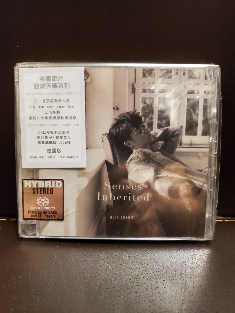 全新 張敬軒 Senses Inherited SACD 編號版 no., 興趣及遊戲, 音樂、樂器 & 配件, 音樂與媒體 - CD 及 ...
