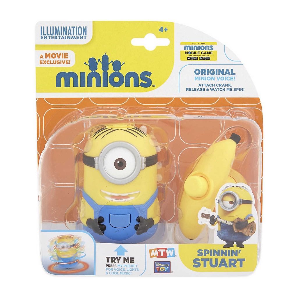 [ ORIGINAL ] Despicable Me Minion Spinnin Stuart (20129), Hobbies ...
