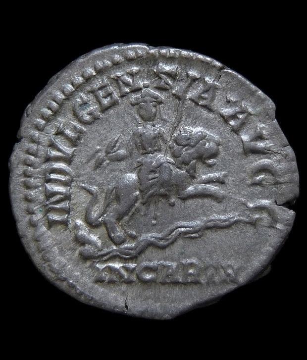 Ancient Roman Coin. CARACALLA . AD 198-217 . AR Denarius . Dea ...