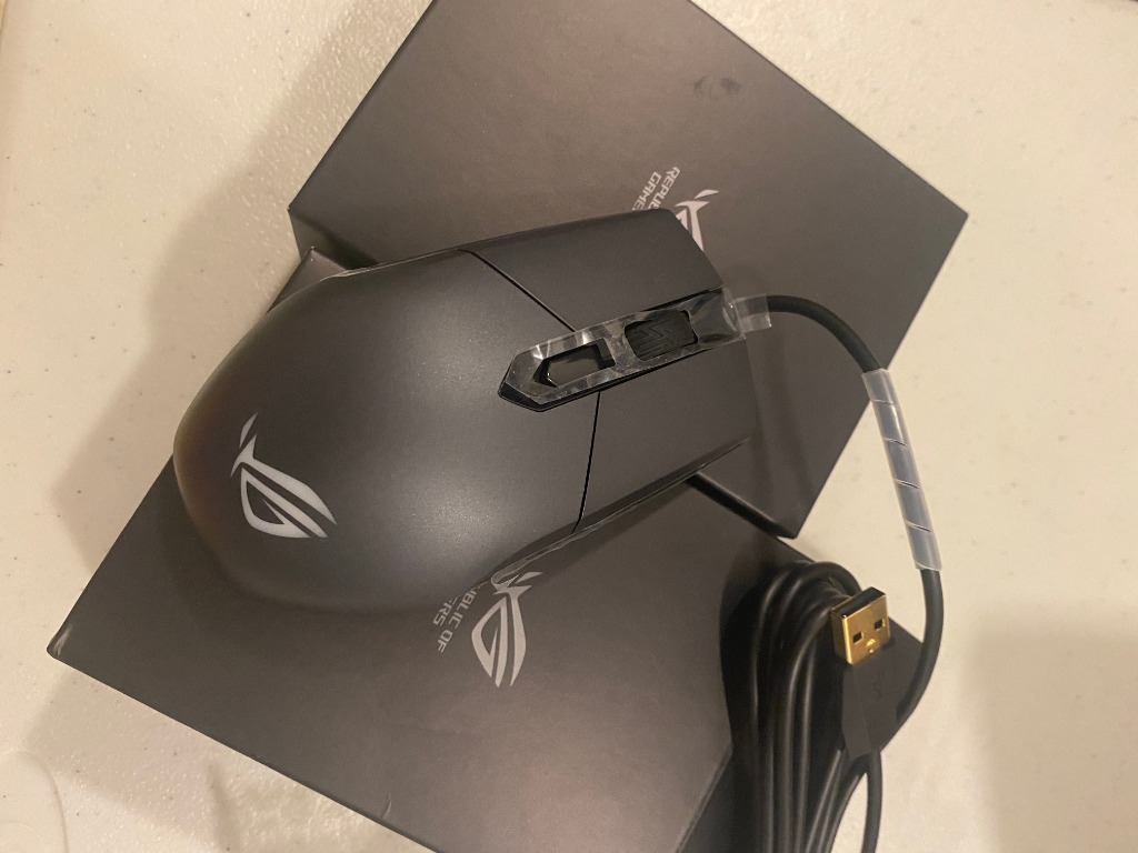 ASUS ROG STRIX IMPACT GAMING MOUSE, Computers & Tech, Parts ...