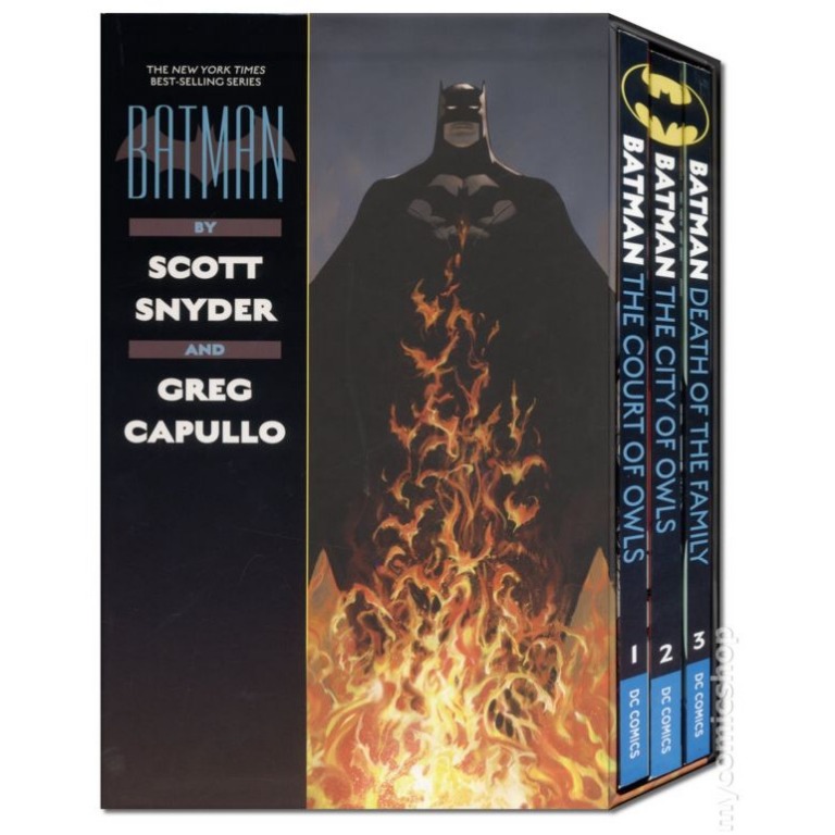 Batman By Scott Snyder & Greg Capullo Box Set, Books & Stationery ...