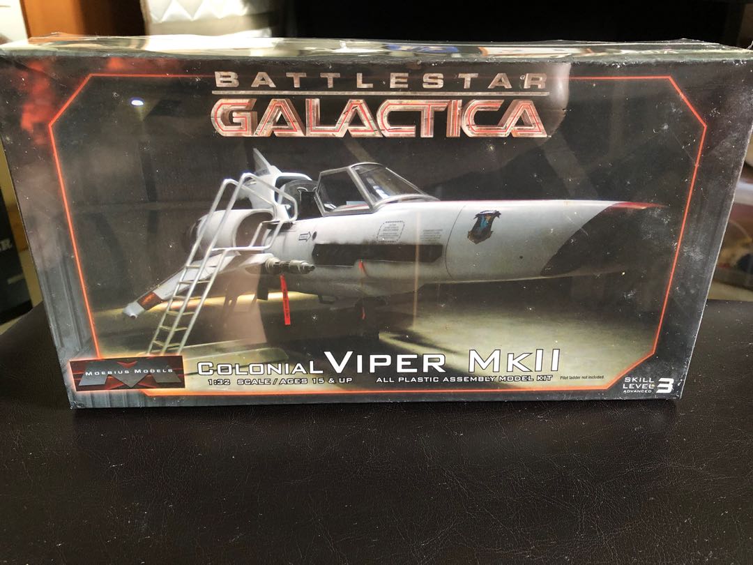 Battlestar Galactica 1/32 Colonial Viper model kit, Hobbies & Toys ...
