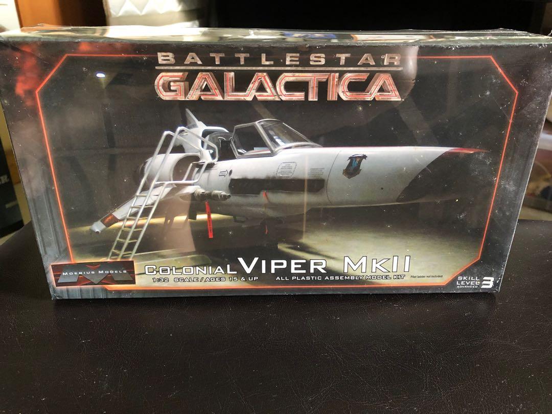Battlestar Galactica 1/32 Colonial Viper model kit, Hobbies & Toys ...